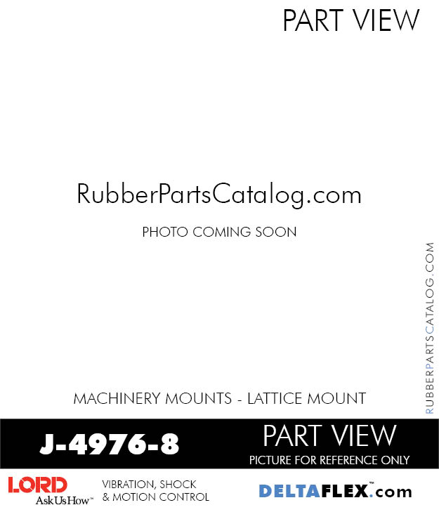 J-4976-8 | LORD Rubber Lattice Mounts | RubberPartsCatalog.com