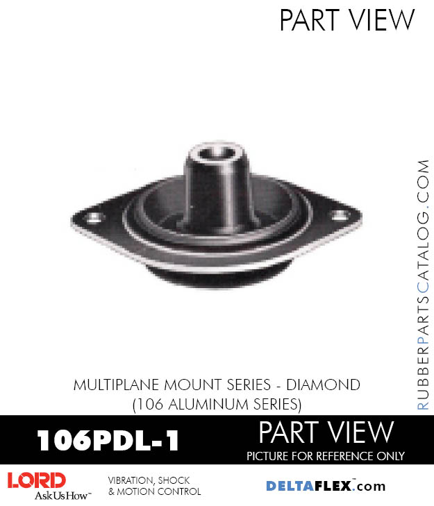 106PDL-1 | Diamond | LORD Multiplane Plateform Mount ...